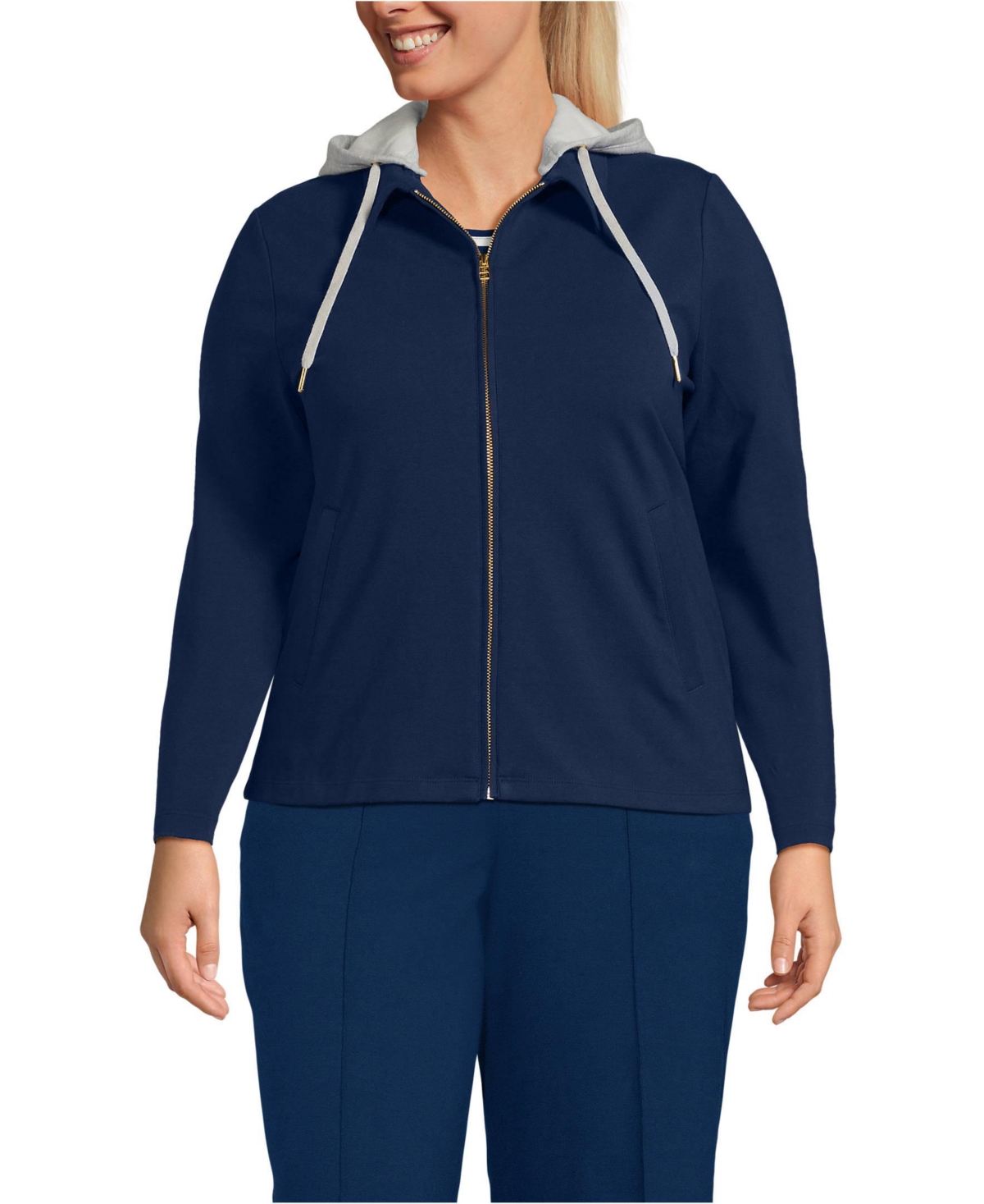 Click here for Lands End Plus Size Long Sleeve Starfish Jacket -... prices