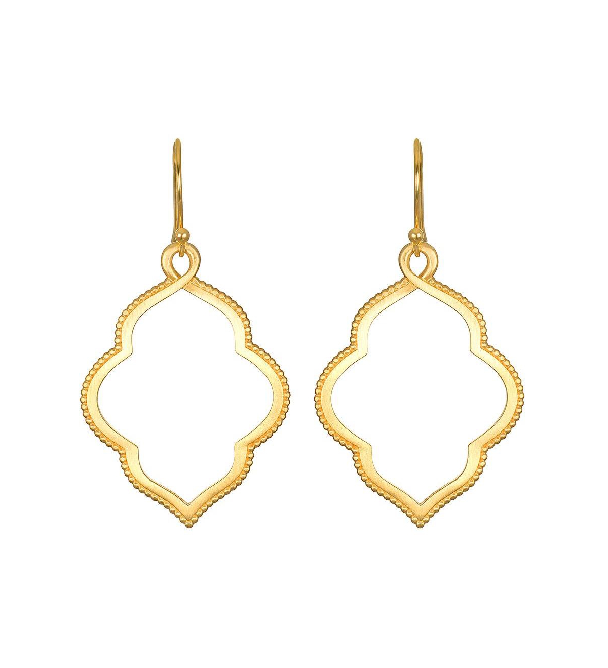 Click here for Satya Jewelry Full Bloom Lotus Petal Earrings prices