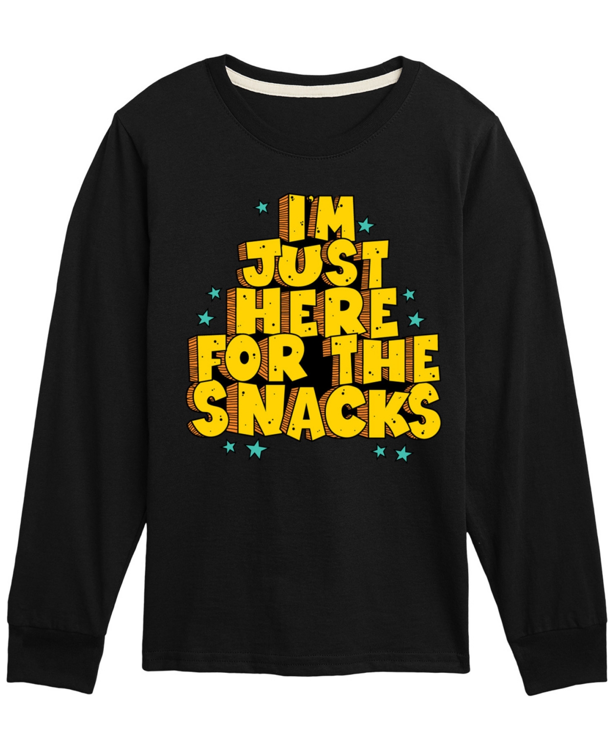 Click here for Hybrid Boys 8-20 Long Sleeve Crewneck T-Shirt - Bl... prices