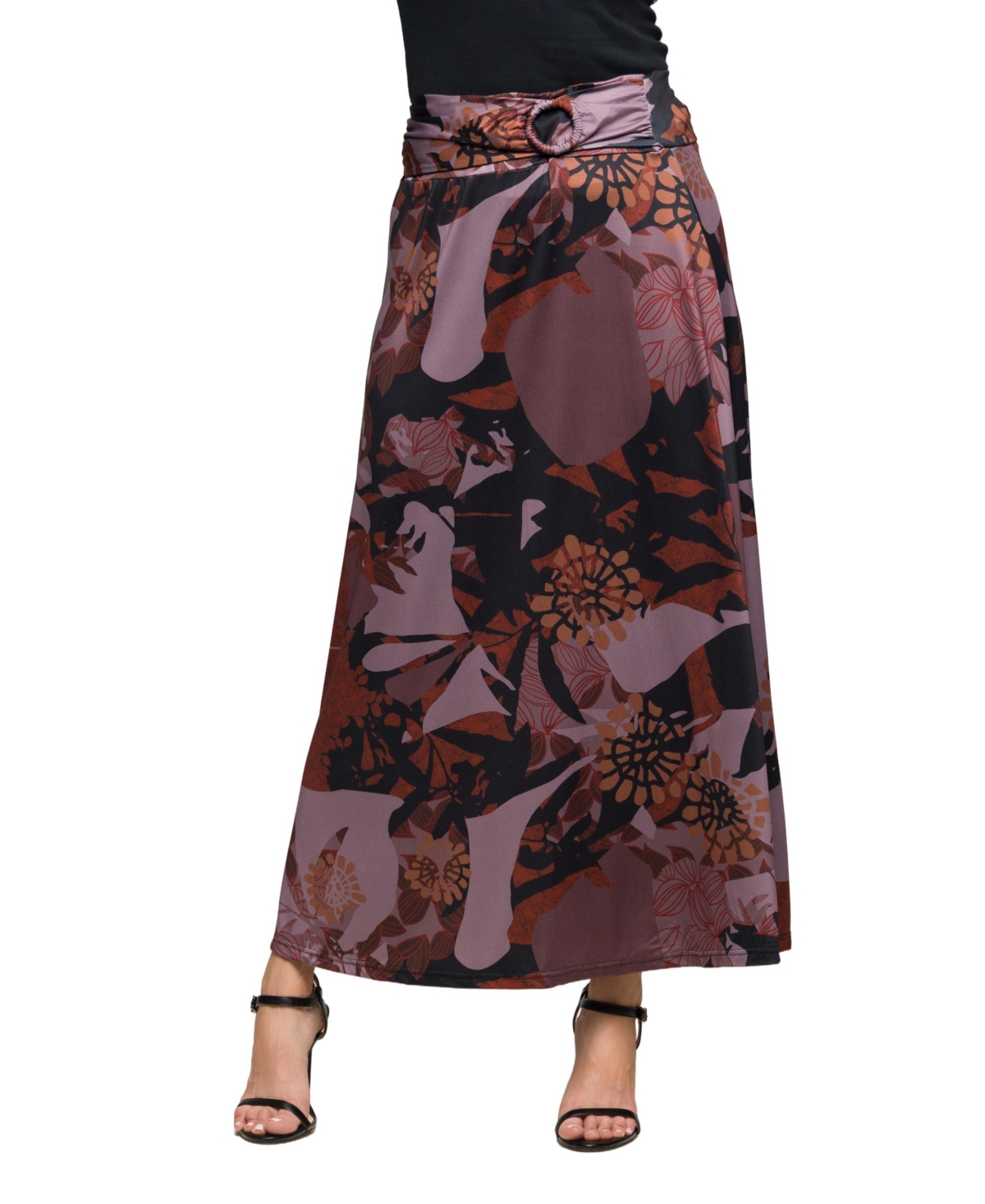Click here for 24seven Comfort Apparel Womens Fall Floral Print M... prices