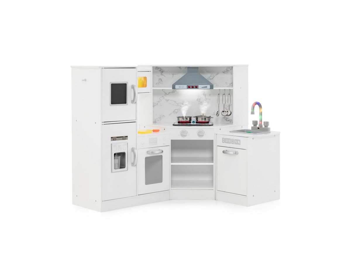 Click here for Akiudex Kids Corner Play Kitchen Set with Lights... prices