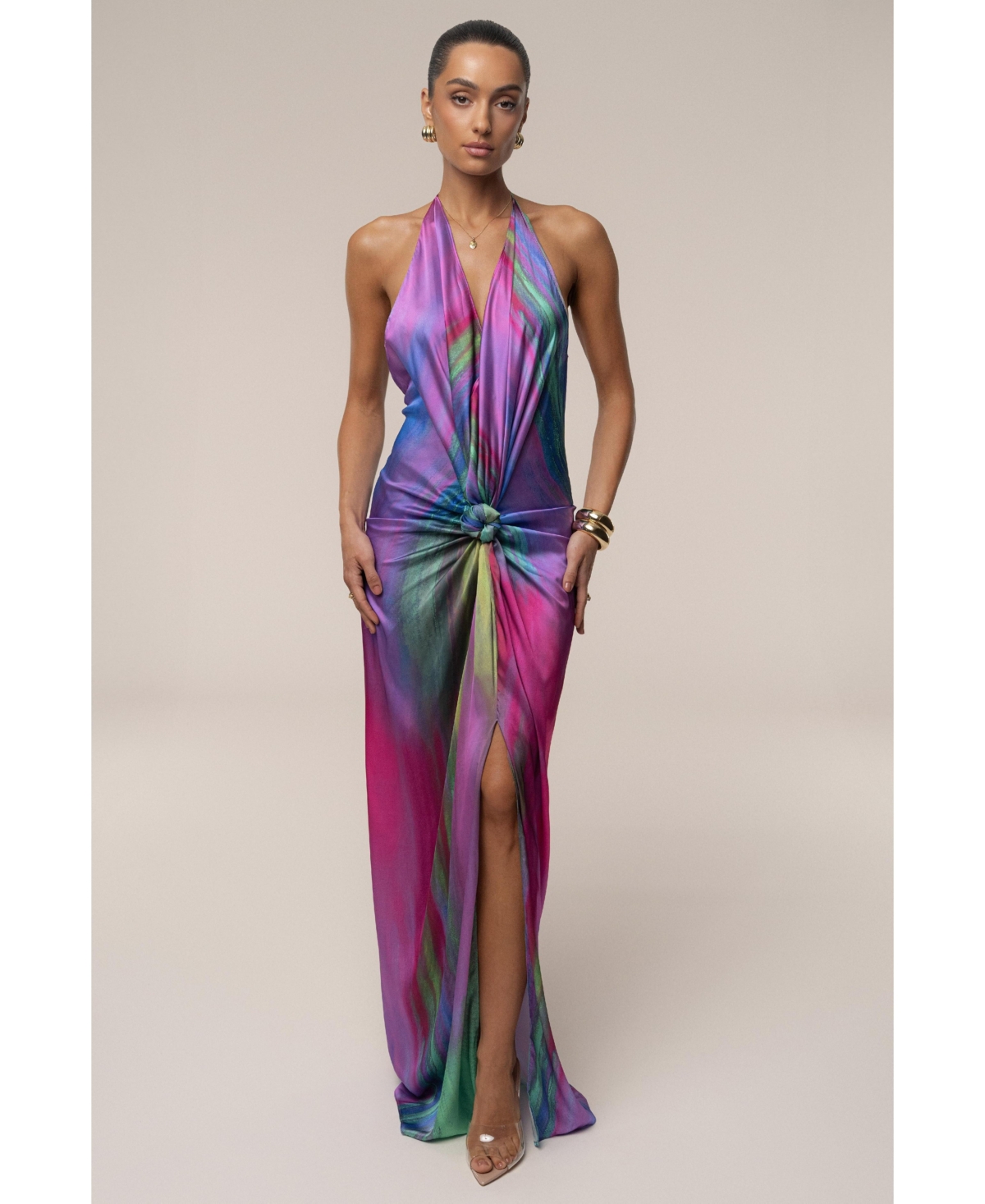 Click here for Jluxlabel Womens Maxi Dress - Purple prices