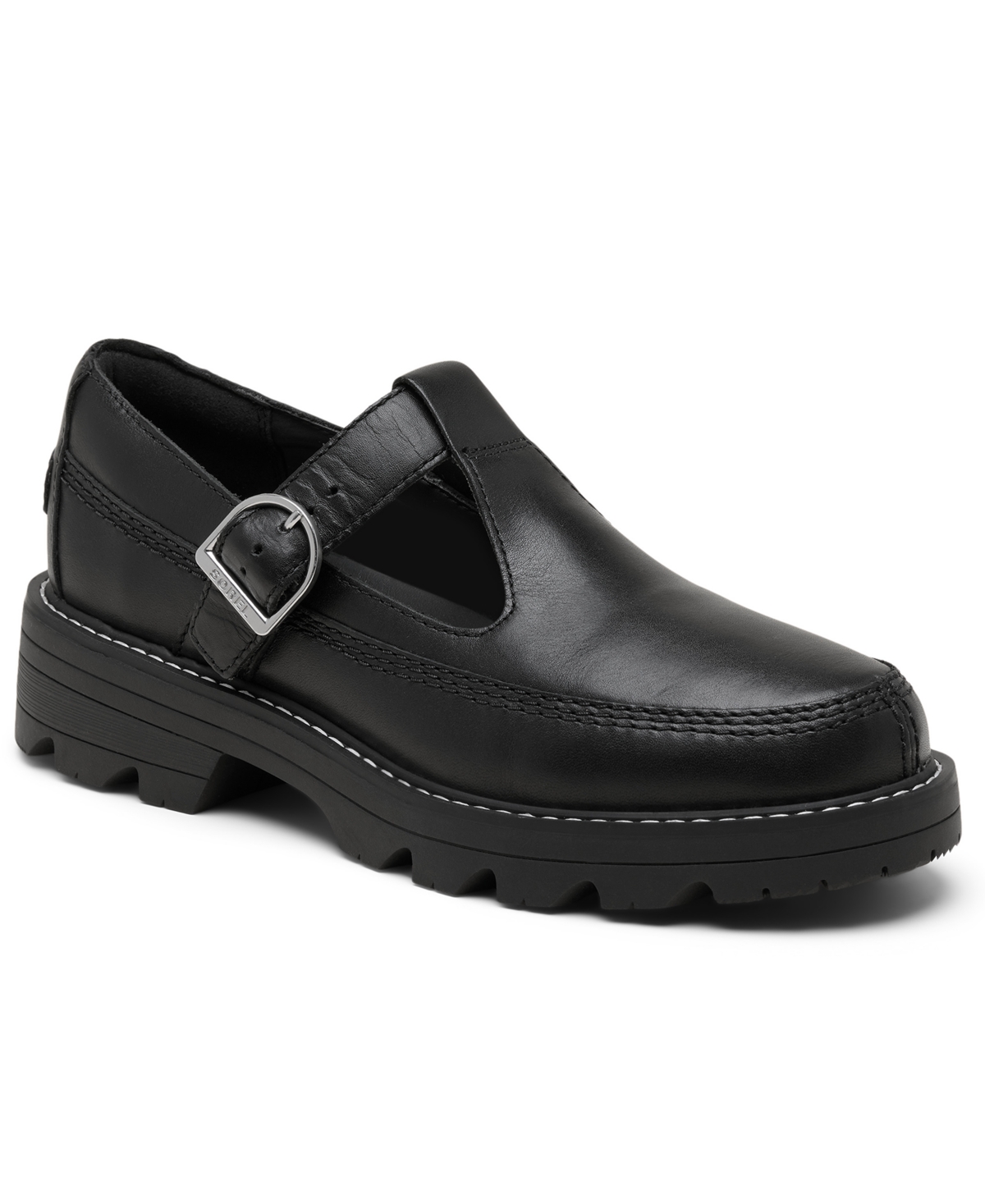 Click here for Sorel Womens Revel Ave Mary Janes Shoes - Black  B... prices