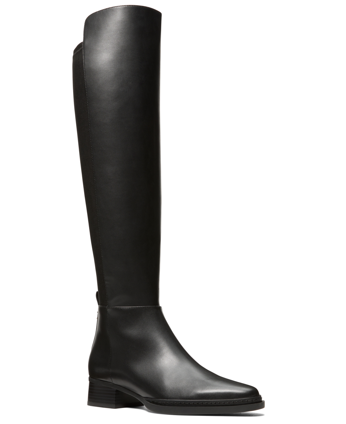 Click here for Michael Kors Womens Lex Block Heel Boots - Black prices
