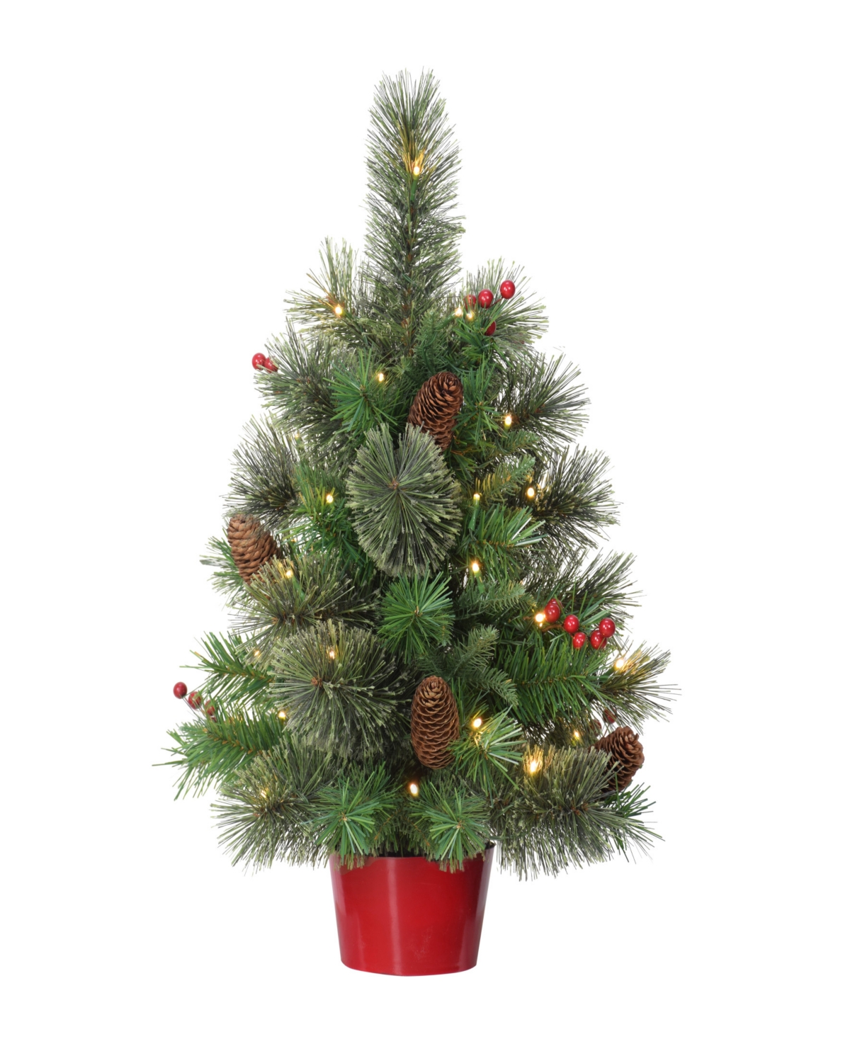 Click here for Puleo Pre-Lit Table Top Artificial Christmas Tree... prices