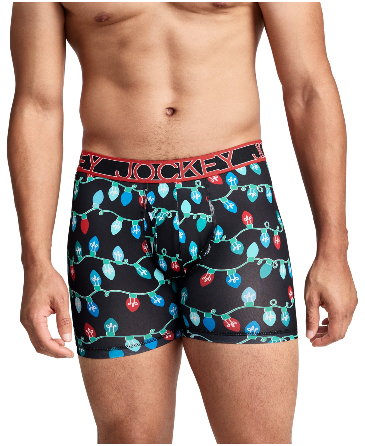 Click here for Jockey Active Microfiber 3.5 Boxer Brief - Lights... prices