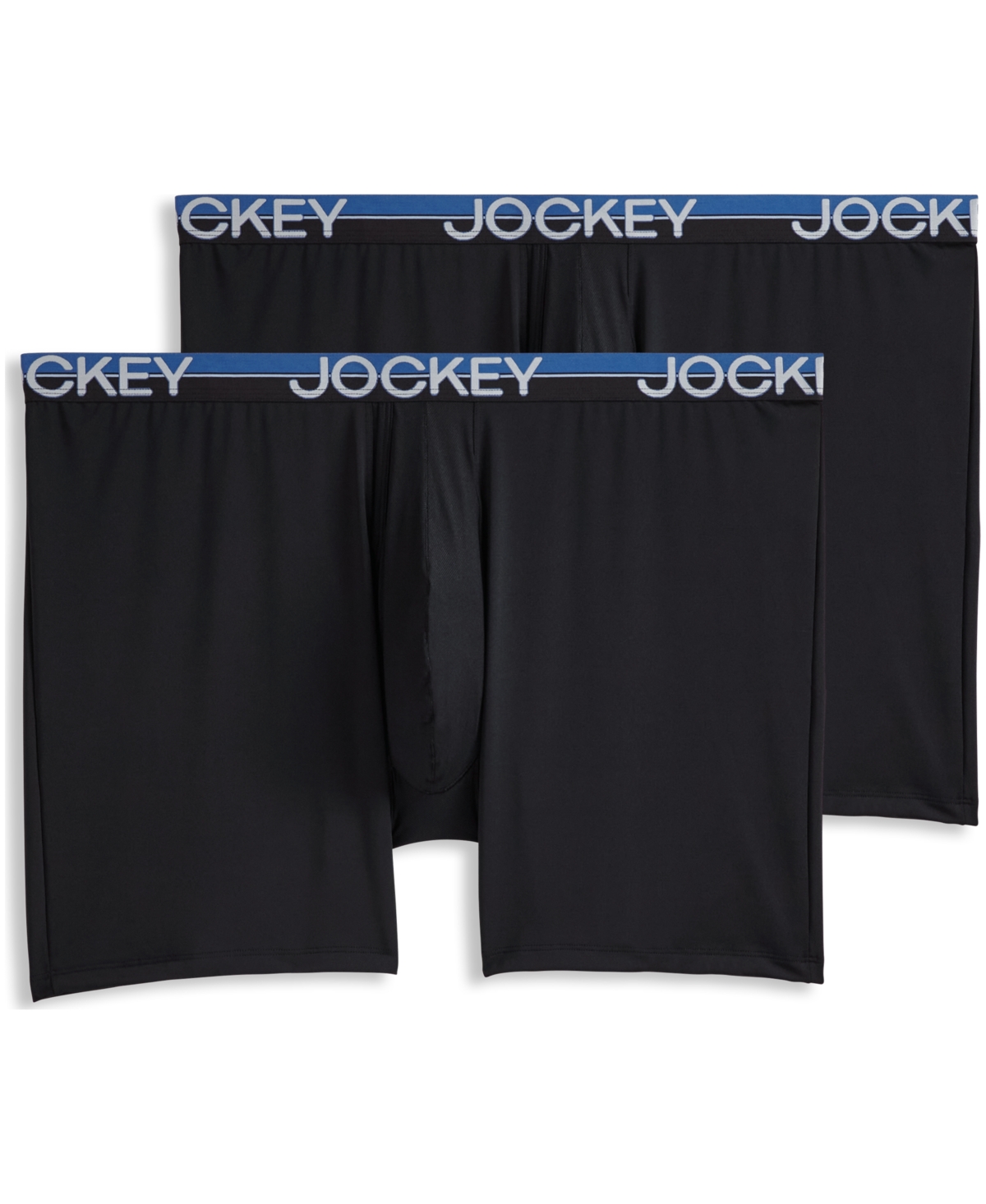 Click here for Jockey Mens 2-Pack Infinite Cool Long Leg Boxer Br... prices