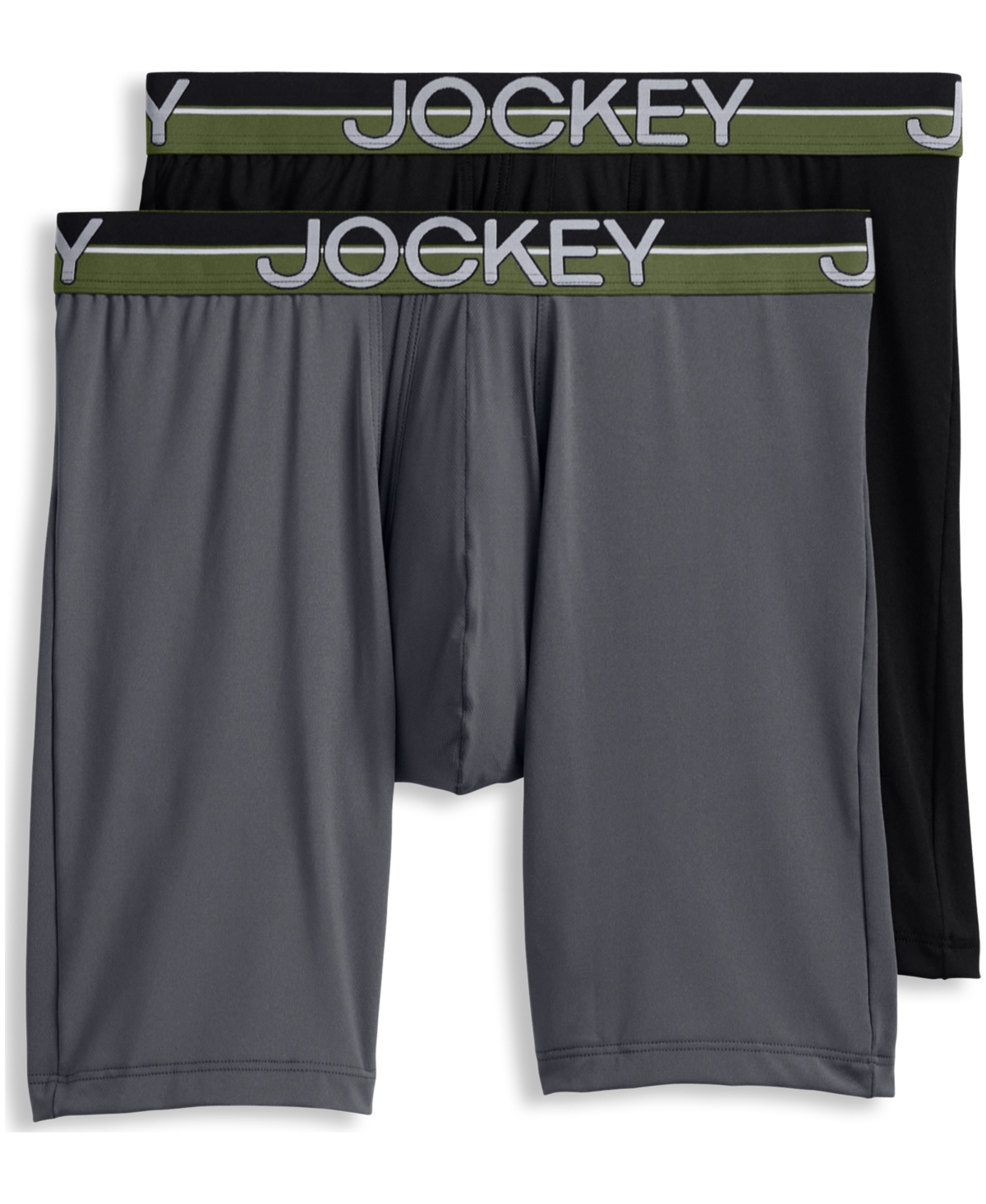 Click here for Jockey Mens 2-Pack Infinite Cool Long Leg Boxer Br... prices