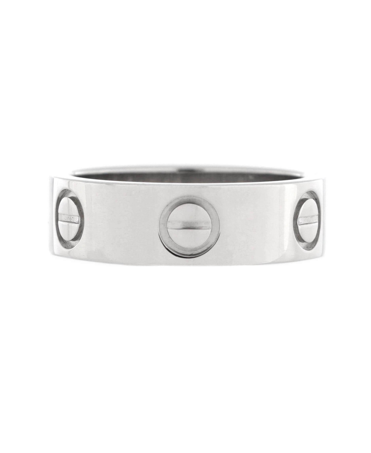 Click here for Pre-Owned Cartier Love Band Ring - Platinum (pt950... prices