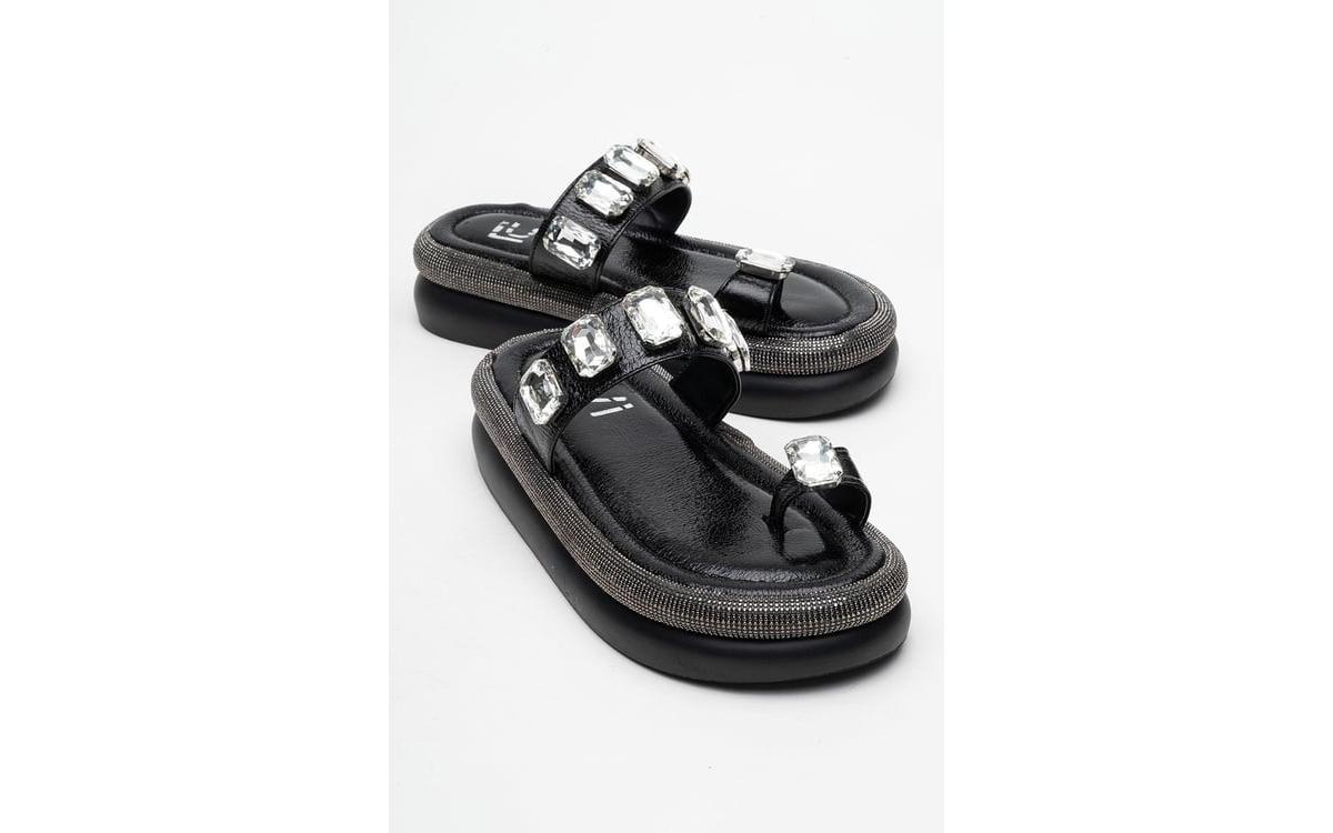 Click here for Prologue Shoes Evans Jeweled Platform Sandal (Wome... prices