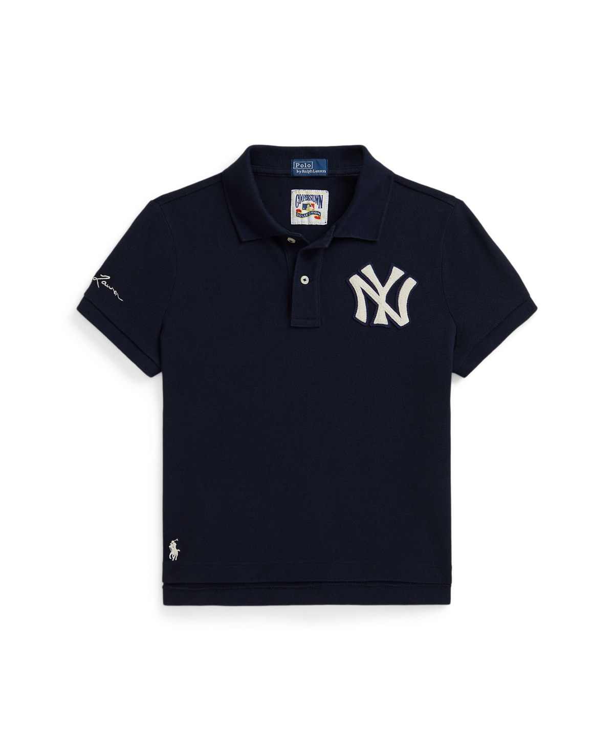 Click here for Polo Ralph Lauren Girls 7-16 Short Sleeves Yankees... prices