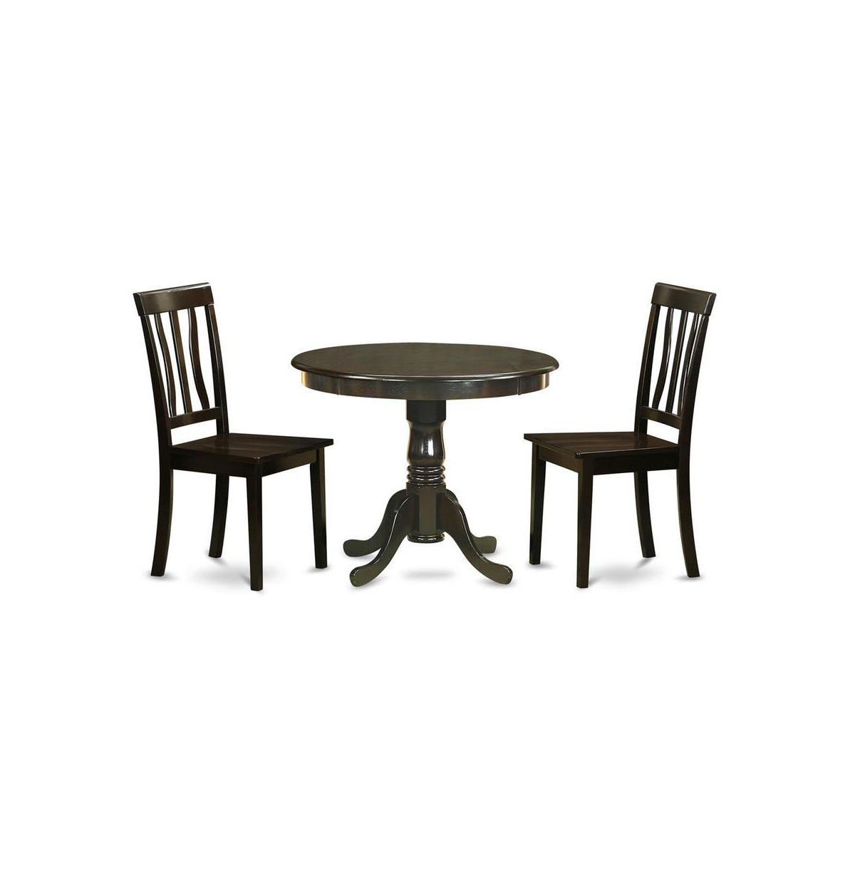 Click here for East West Furniture 3 Pc Kitchen Table set-breakfa... prices