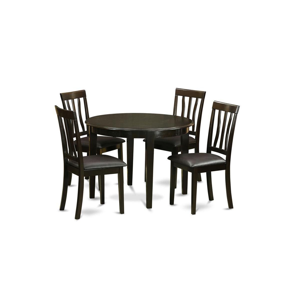 Click here for East West Furniture 5 Pc small Kitchen Table set-K... prices