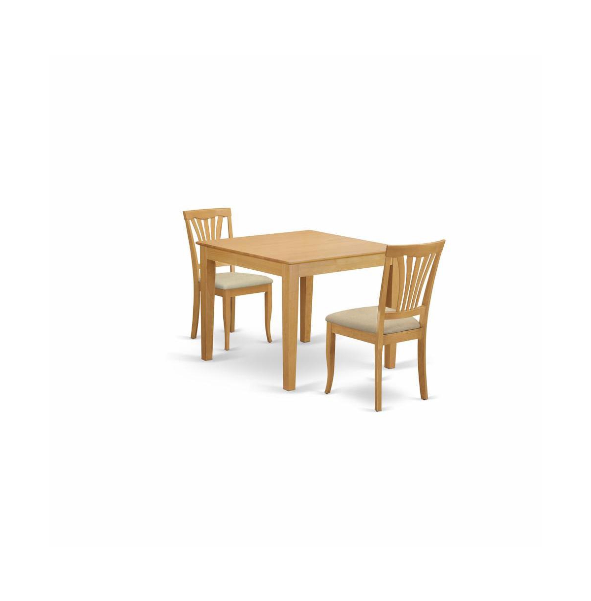 Click here for East West Furniture 3 Pc Kitchen Table set - Dinin... prices