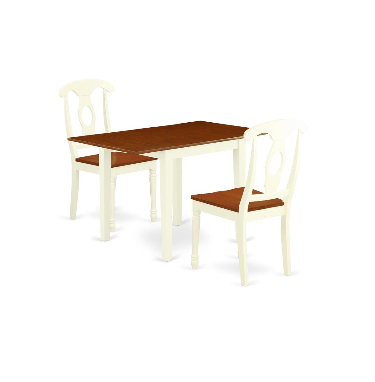 Click here for East West Furniture Dining Room Set Buttermilk & C... prices