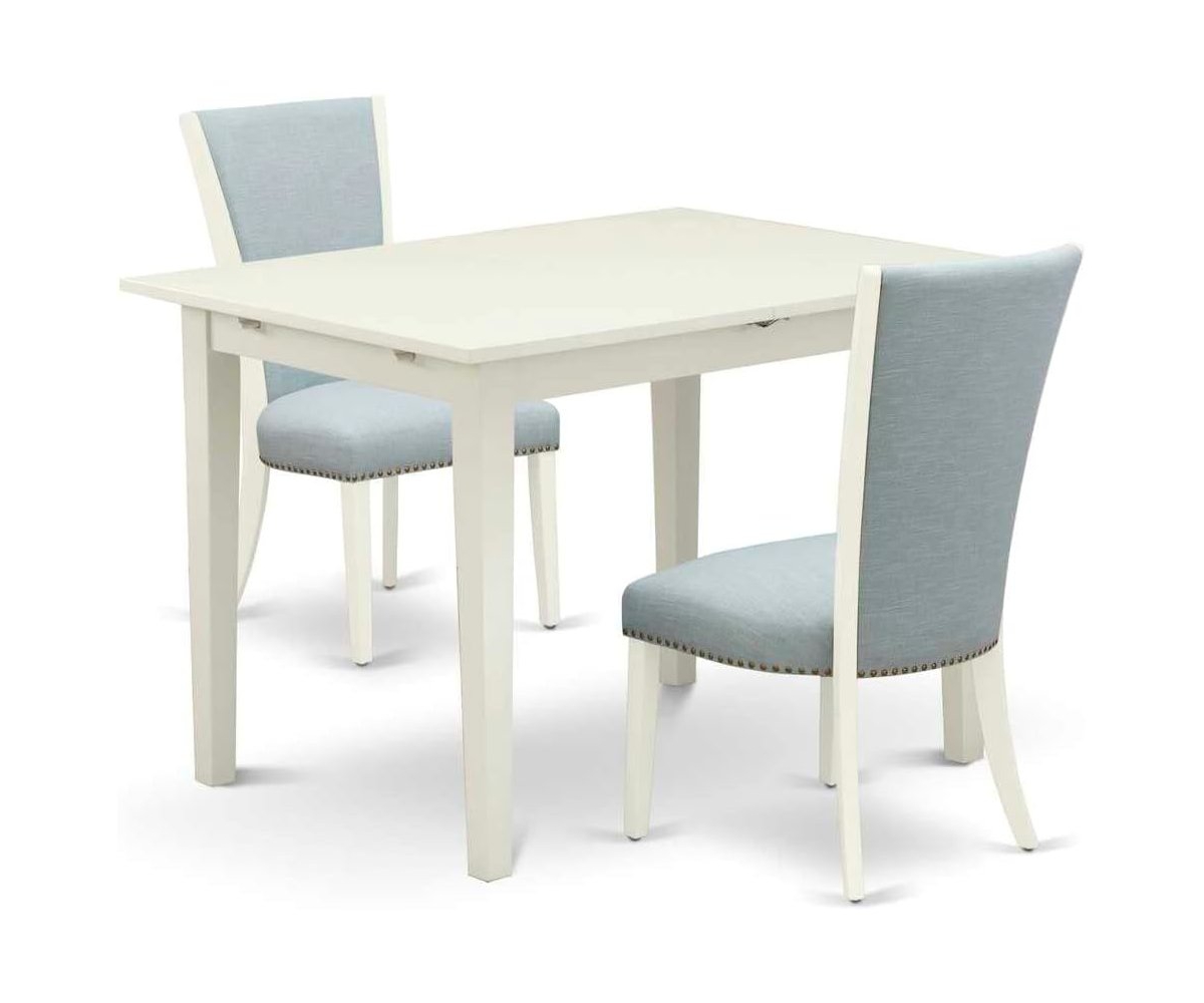 Click here for East West Furniture dining room table set of 2 gre... prices