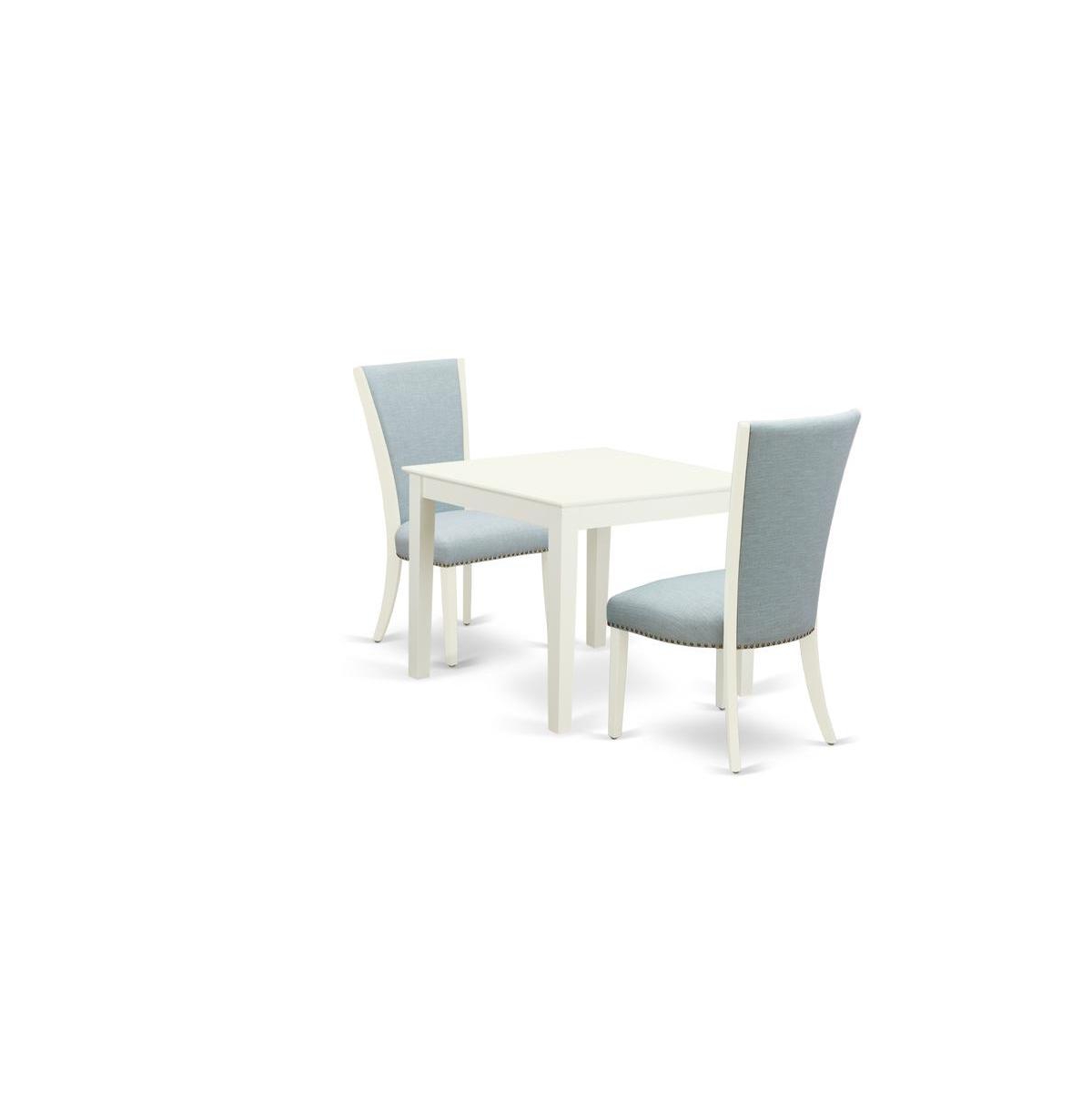 Click here for East West Furniture modern dining table set of 2 e... prices