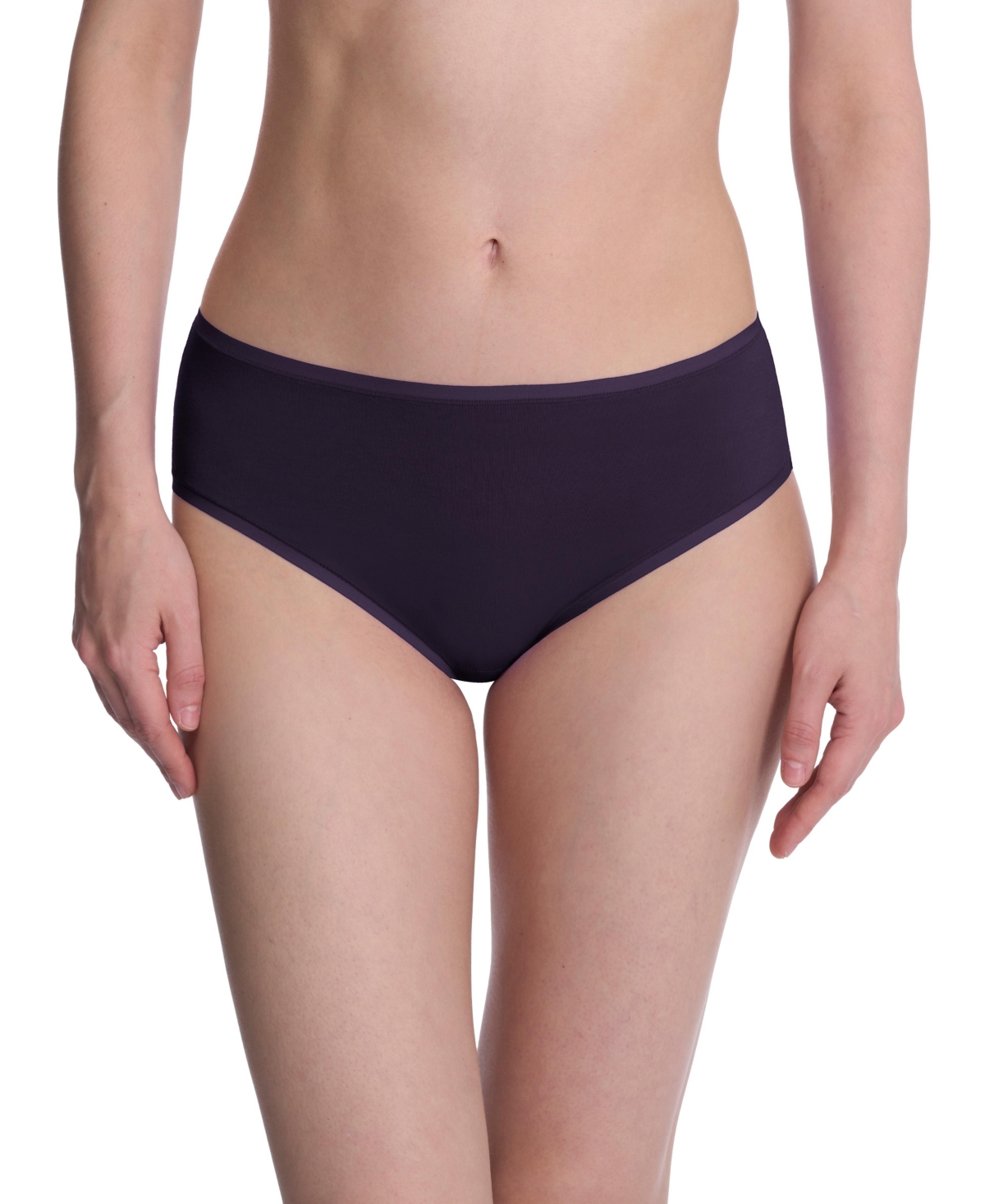 Click here for Natori Womens Bliss Bare Cotton Hipster - Purple d... prices
