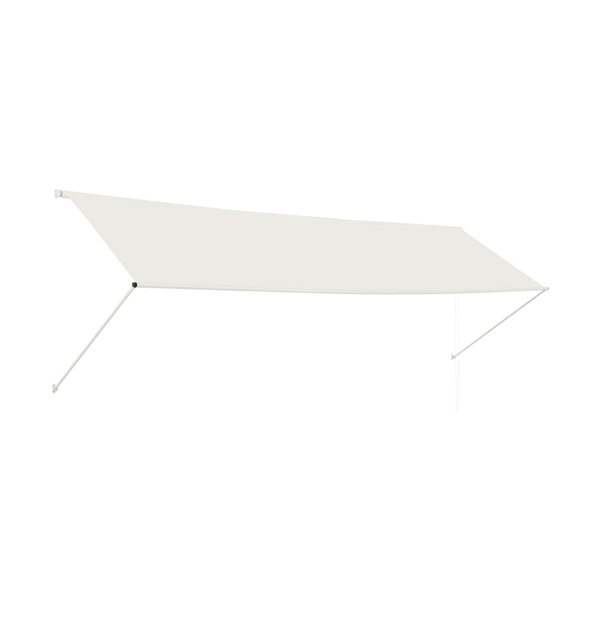 Click here for vidaXL Awning Cream Steel frame and 100 polyester... prices