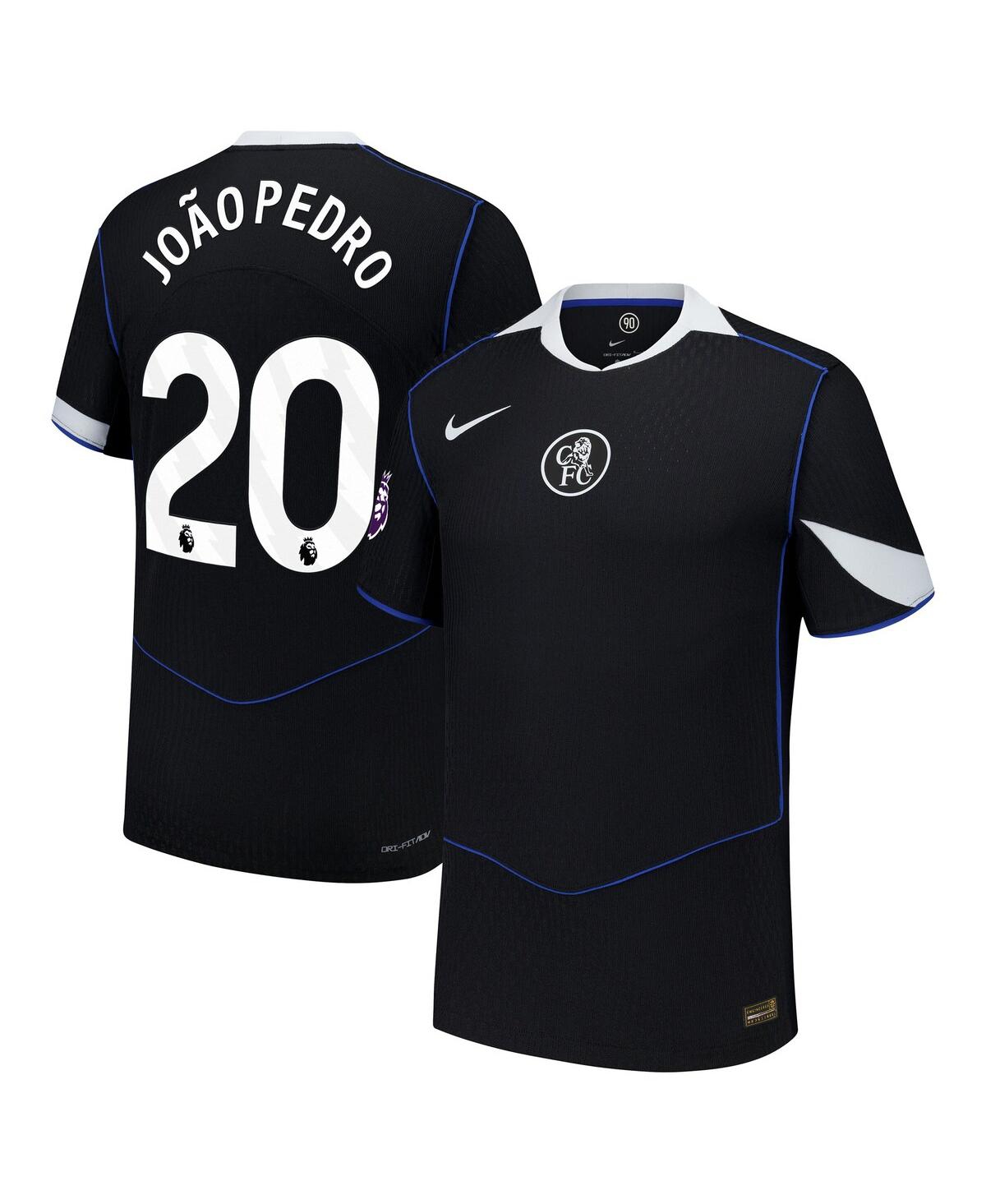 Click here for Nike Mens Joao Pedro Black Chelsea 2025/26 Third A... prices