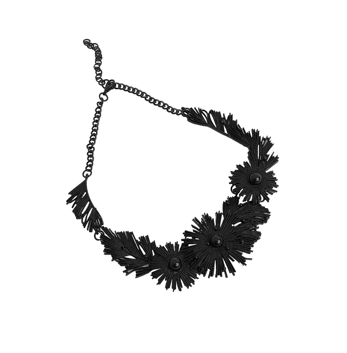 Click here for Sohi Party Statement Necklace - Black prices