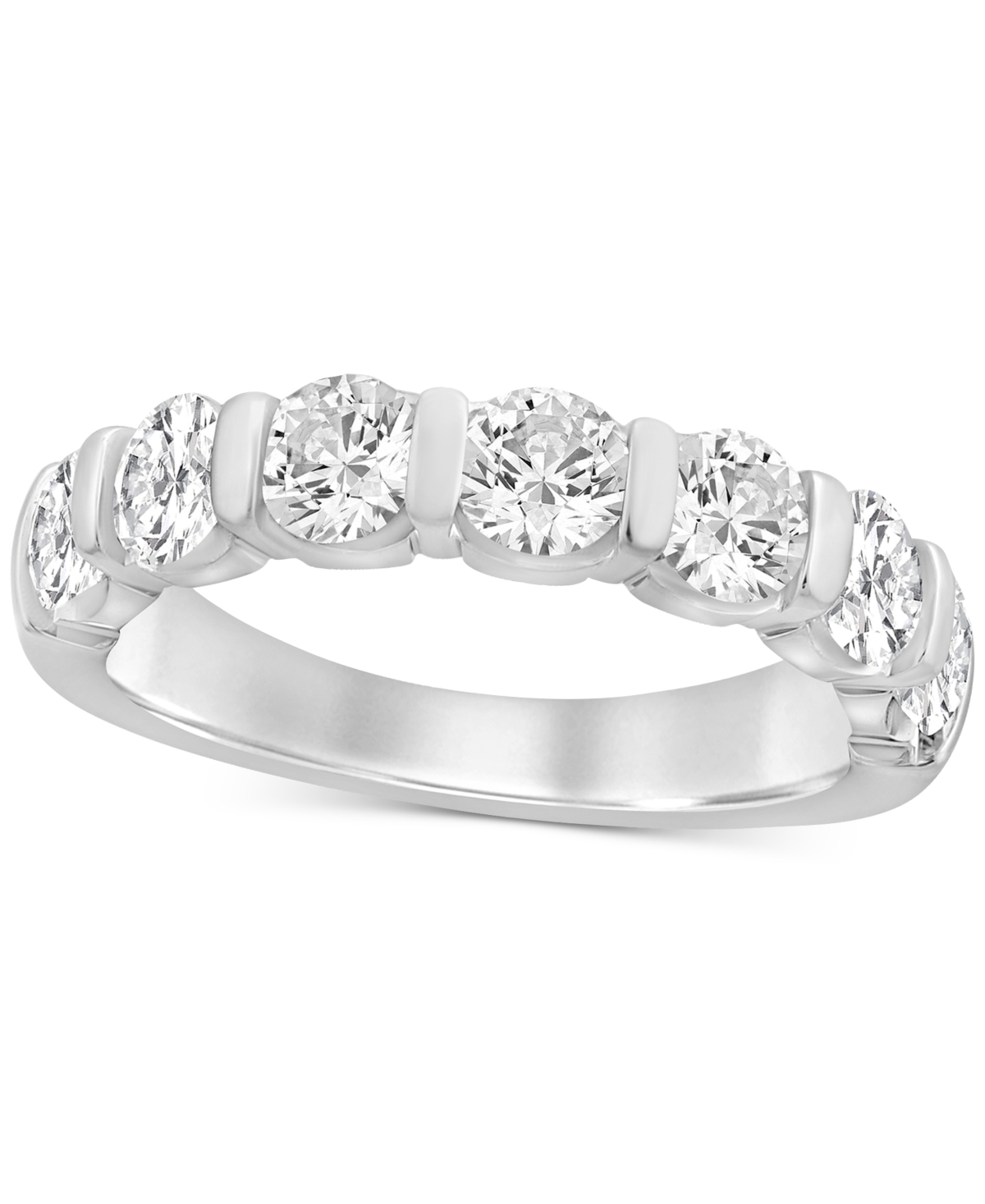 Click here for Macys Lab Grown Diamond Ring (2 ct. t.w.) in 14K W... prices