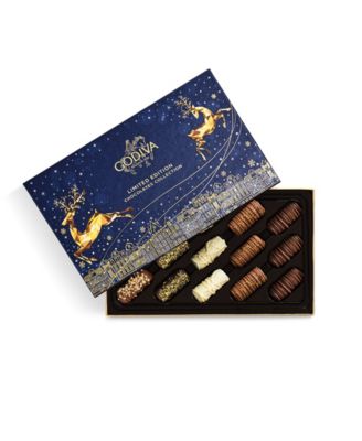 Godiva Holiday Limited Edition Chocolate Gift Box, 15 Piece - Macy's