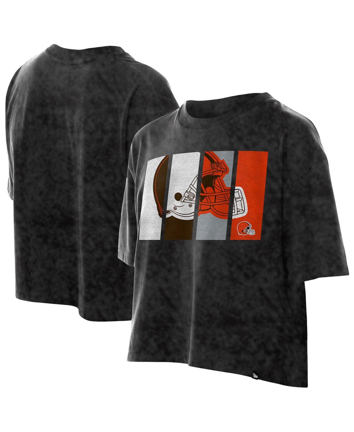 Click here for New Era Womens Black Cleveland Browns Boxy Cropped... prices