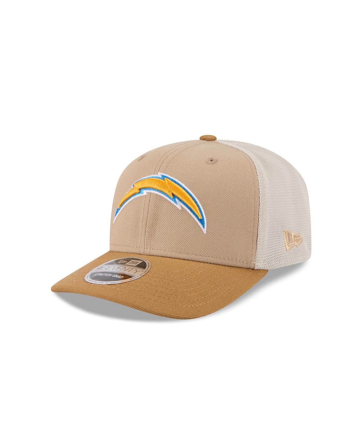 Click here for New Era Mens Light Beige Los Angeles Chargers Two-... prices