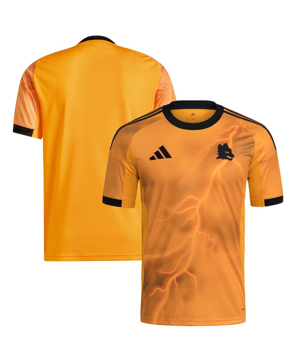 Click here for Adidas Mens Orange As Roma 2025/26 Away Replica Je... prices