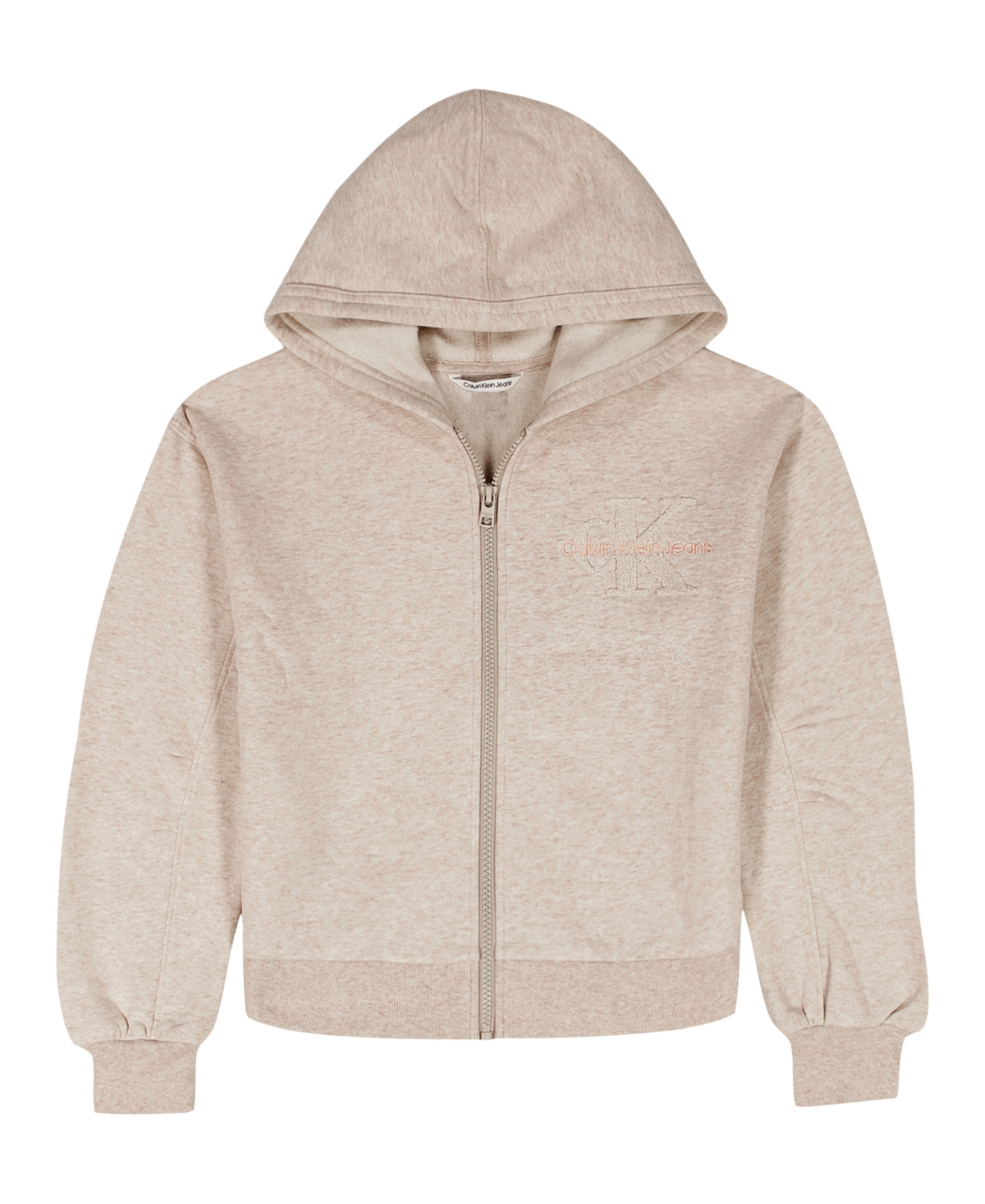 Click here for Calvin Klein Girls 7-16 Front-Zip Long Sleeve Hood... prices