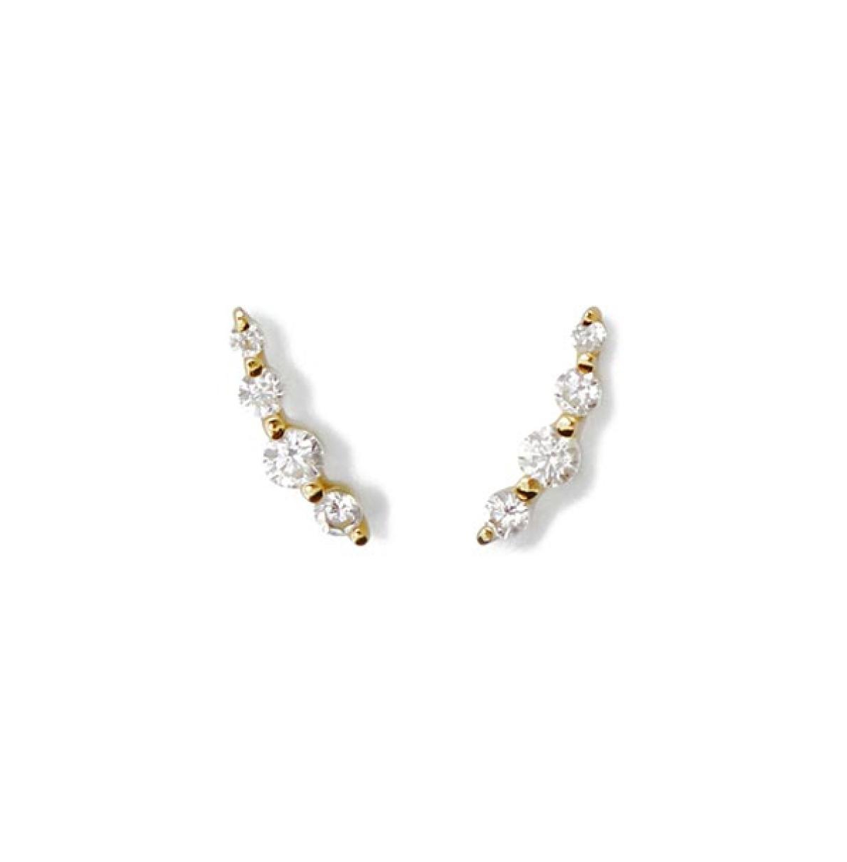 Click here for Ana Luisa Ear Climber Earrings - Bonny - Gold  gol... prices