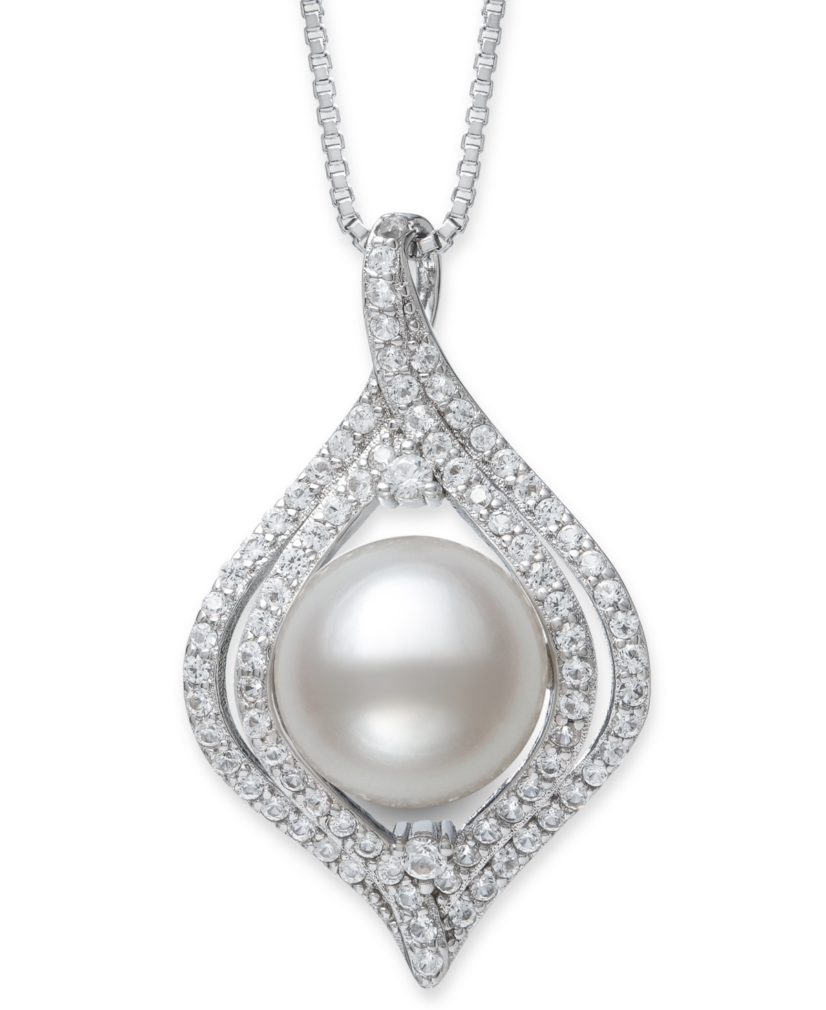 Click here for Belle de Mer Cultured Freshwater Button Pearl (9-1... prices
