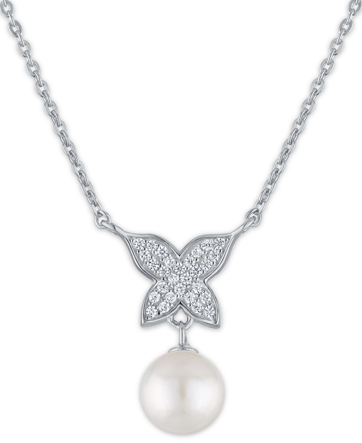 Click here for Macys Cultured Freshwater Pearl (7.5-8mm) and Cubi... prices