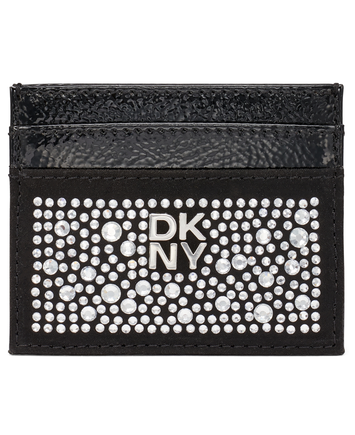 Click here for Dkny Margot 4-Card Slots Cardcase - Black/silver prices