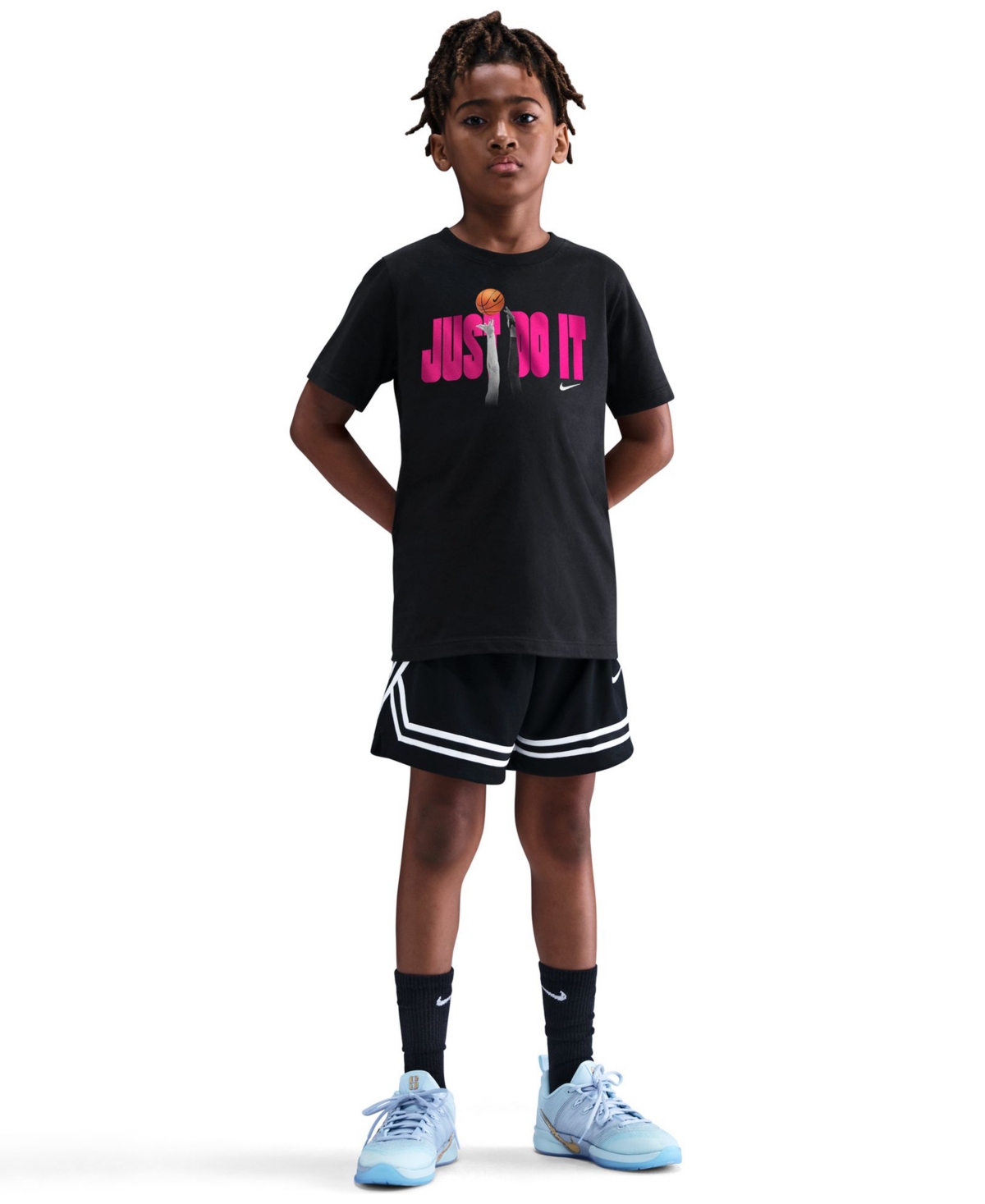 Click here for Nike Boys and Girls S-xl Calling Basketball Crewne... prices