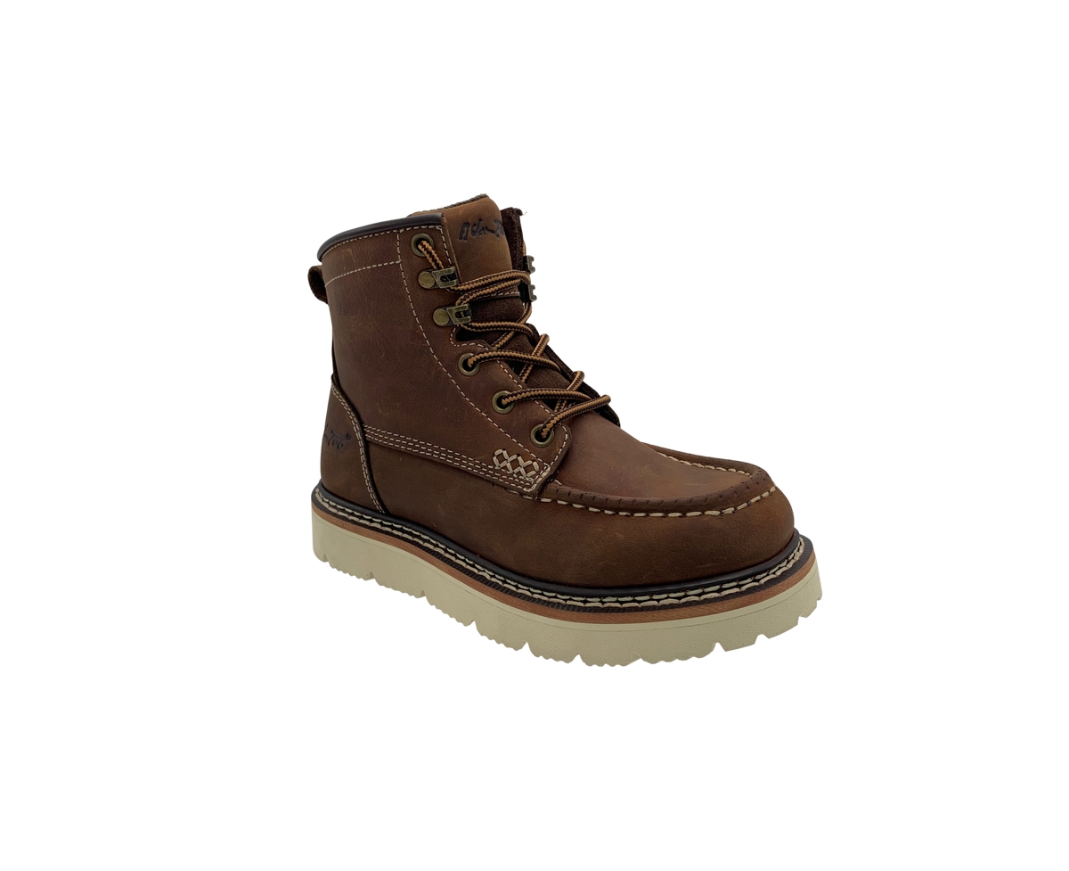 Click here for Ladies Legacy Pro 6" Moc-Toe - Brown prices
