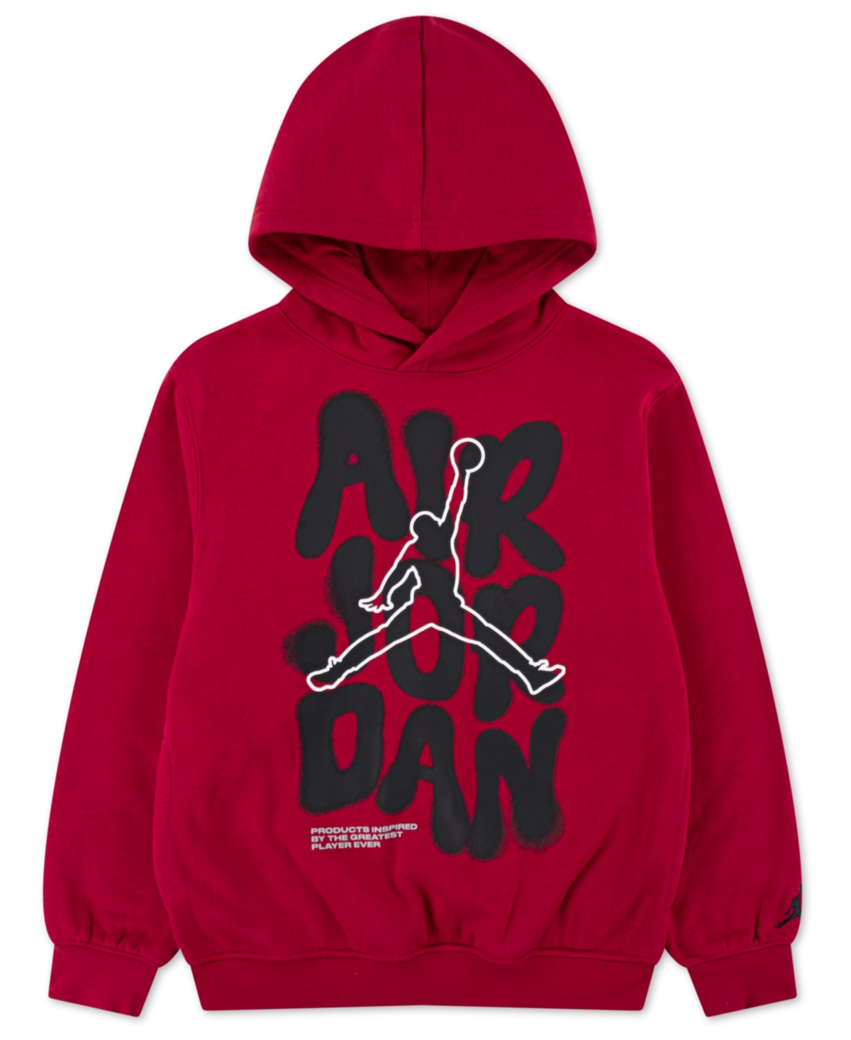 Click here for Jordan Boys 8-18 Spray Graphic Pull On Hoodie - Gy... prices
