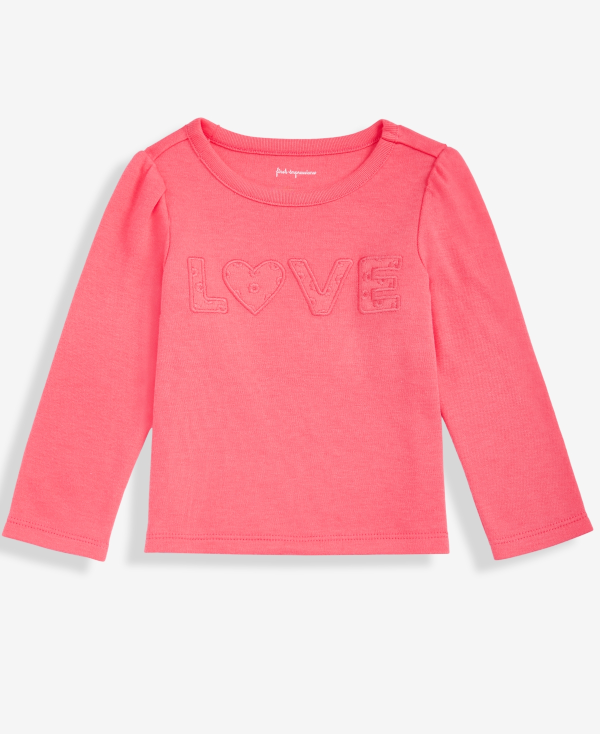 Click here for First Impressions Baby Girls Love Long-Sleeve T-Sh... prices