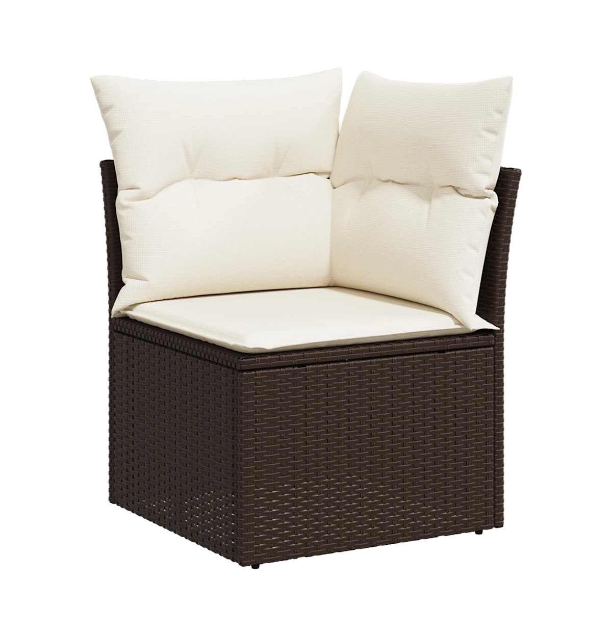 Click here for Garden Sofa Brown and Cream White prices