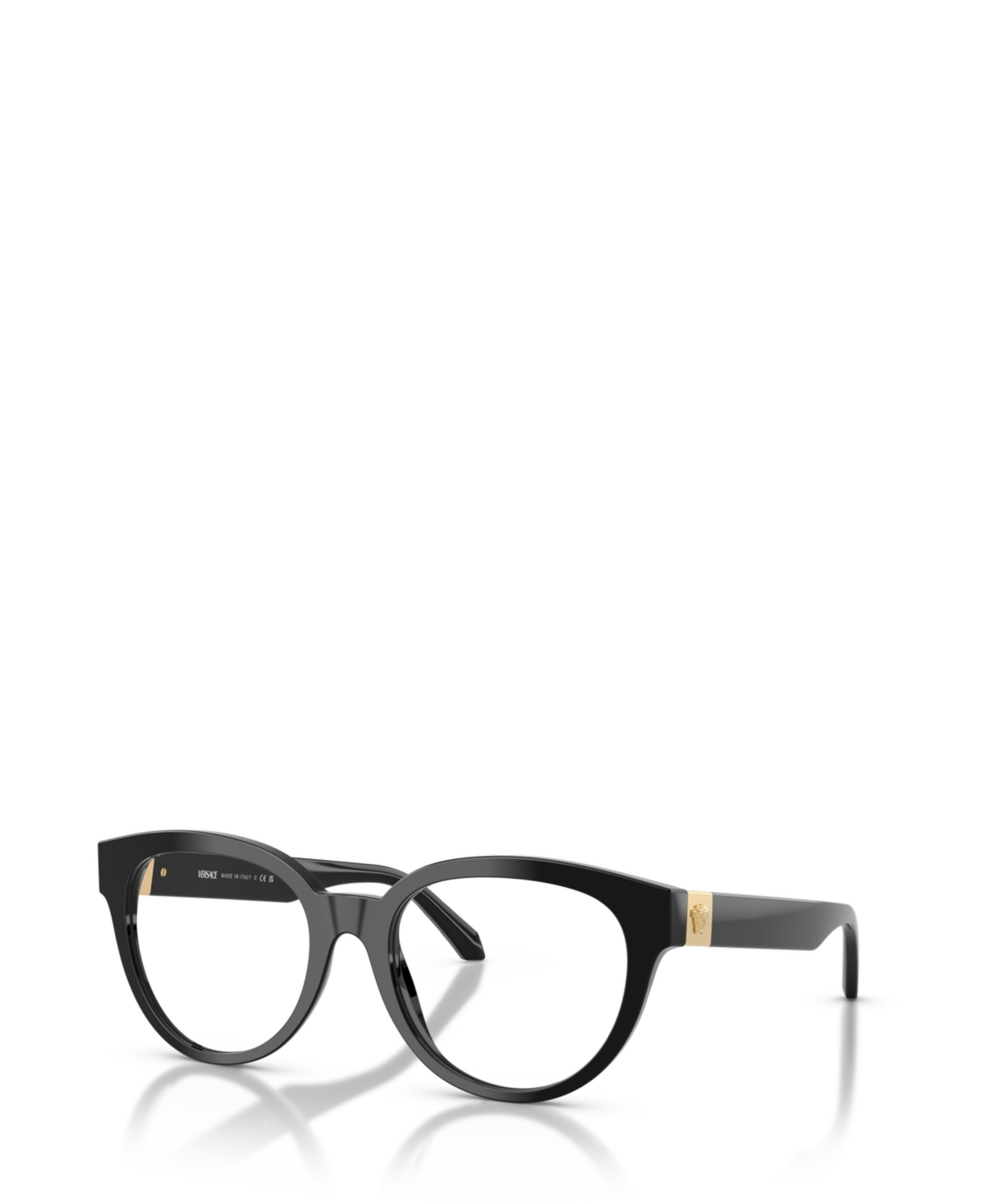 Click here for Versace Womens Round Eyeglasses  VE3384 - Black prices