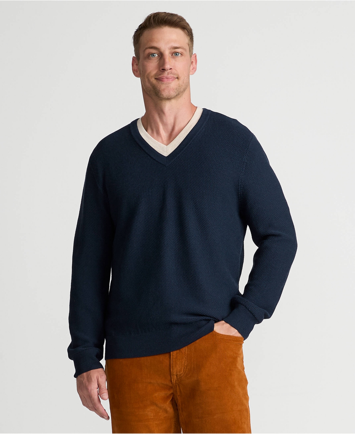 Click here for Lands End Big & Tall Long Sleeve Washable Merino W... prices