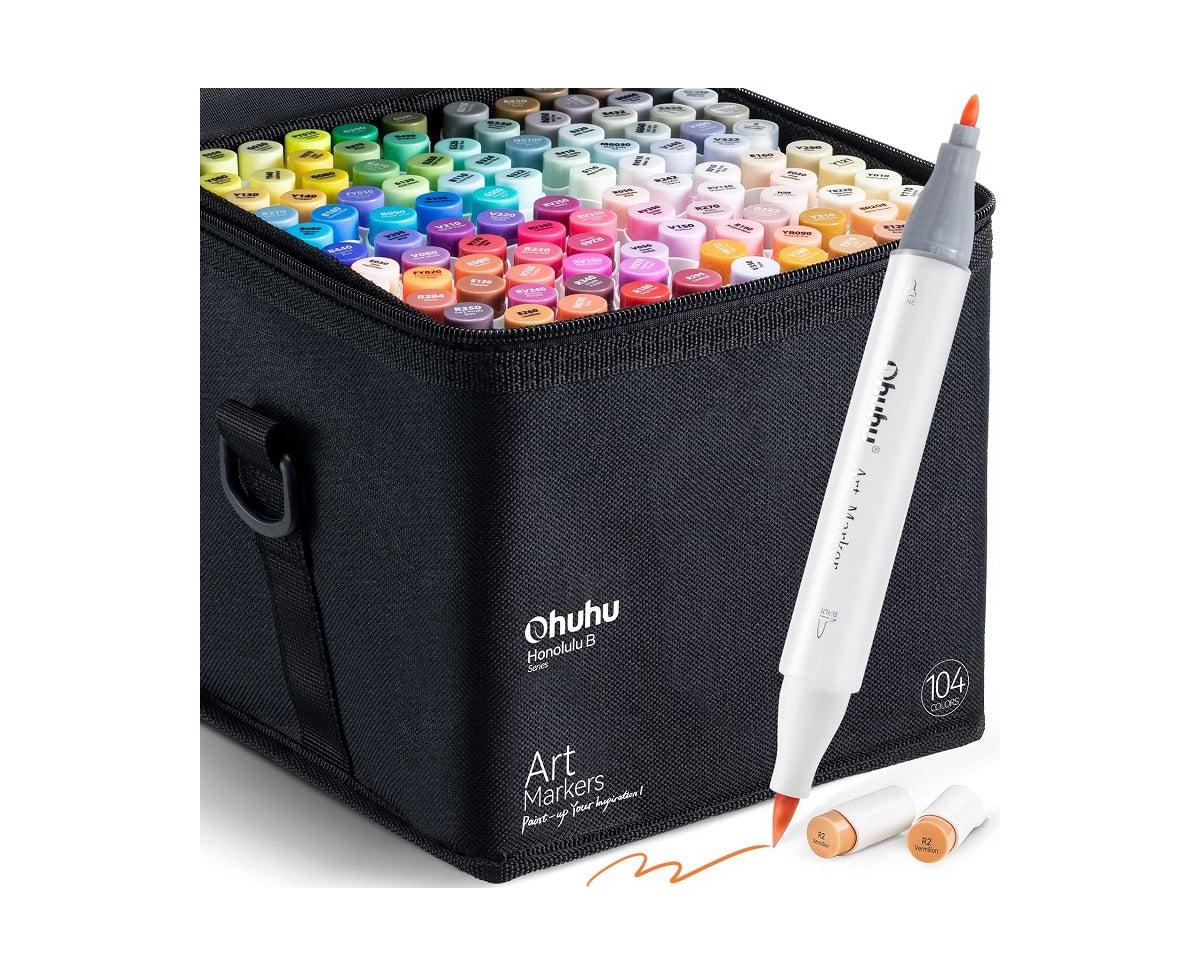 Click here for Ohuhu Honolulu B 104ct New Colors Brush/Fine Dual... prices