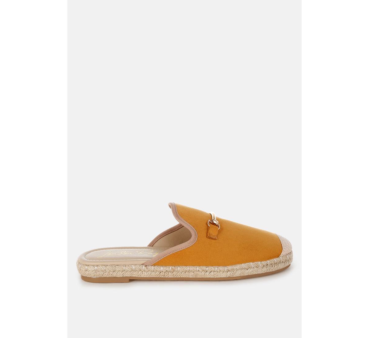 Click here for London Rag Nazaya Horsebit Detail Espadrilles Mule... prices