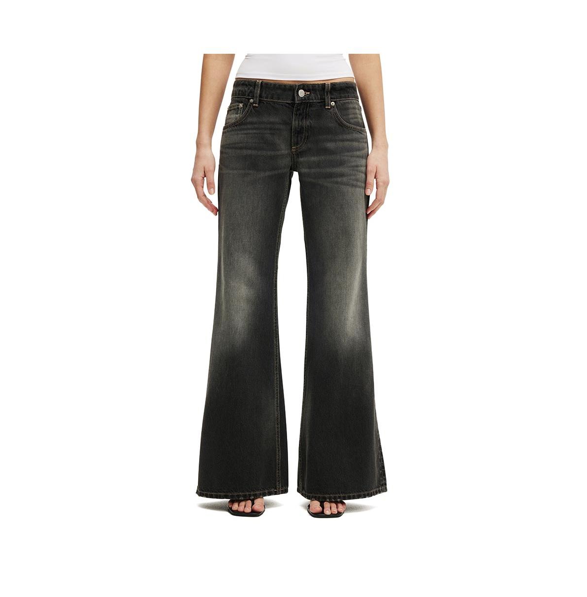 Click here for Cotton On Womens Low Relaxed Flare Jean - Illusion... prices