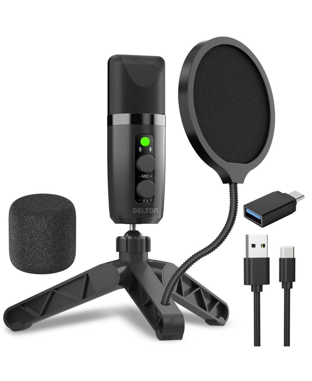 Click here for Delton U3000 Usb Microphone  Condenser Mic with Rg... prices