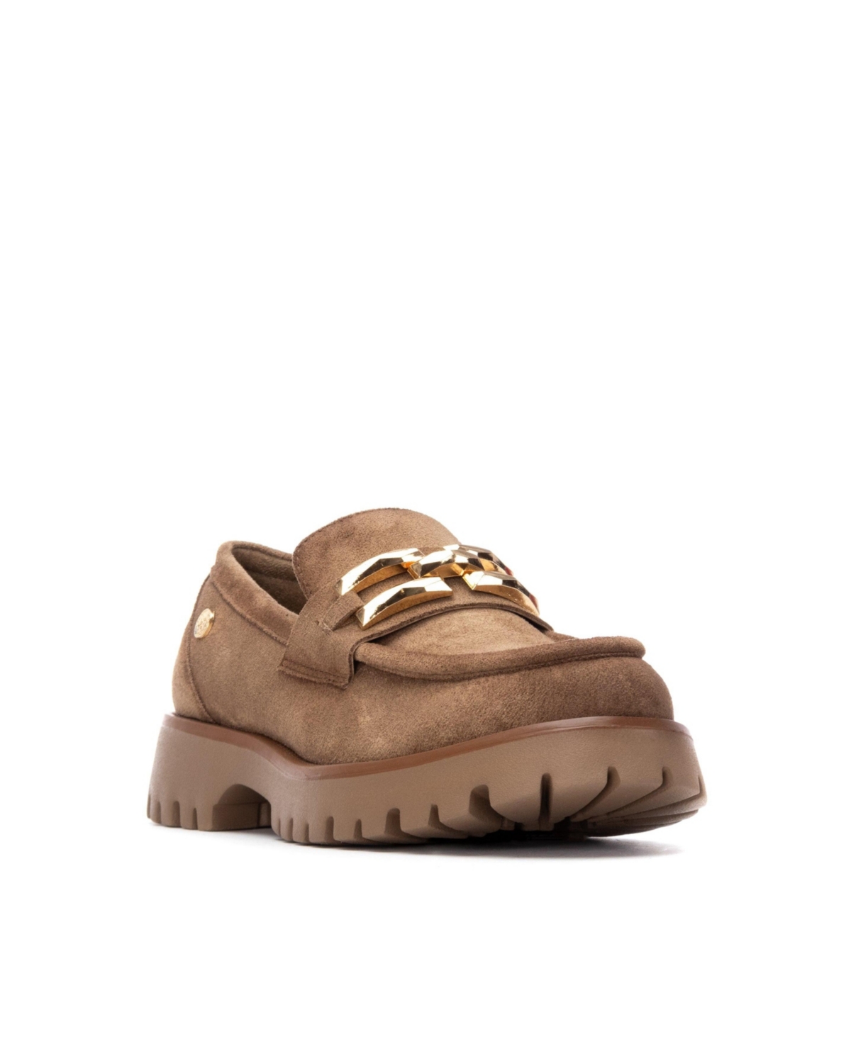 Click here for Xti Womens Suede Loafers By Xti - Beige prices