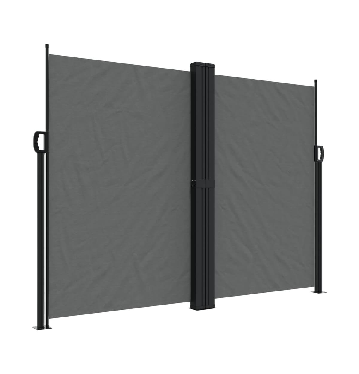 Click here for vidaXL Retractable Side Awning Anthracite 70.9x472... prices