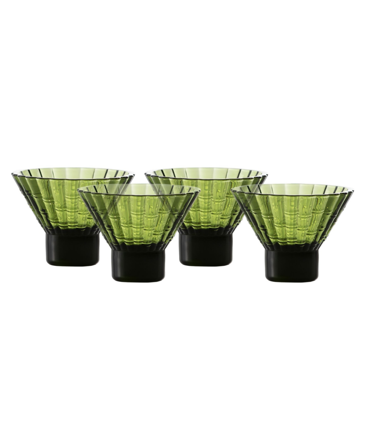 Click here for Fortessa Mahalo Martini Glasses  Set of 4 - Palm G... prices