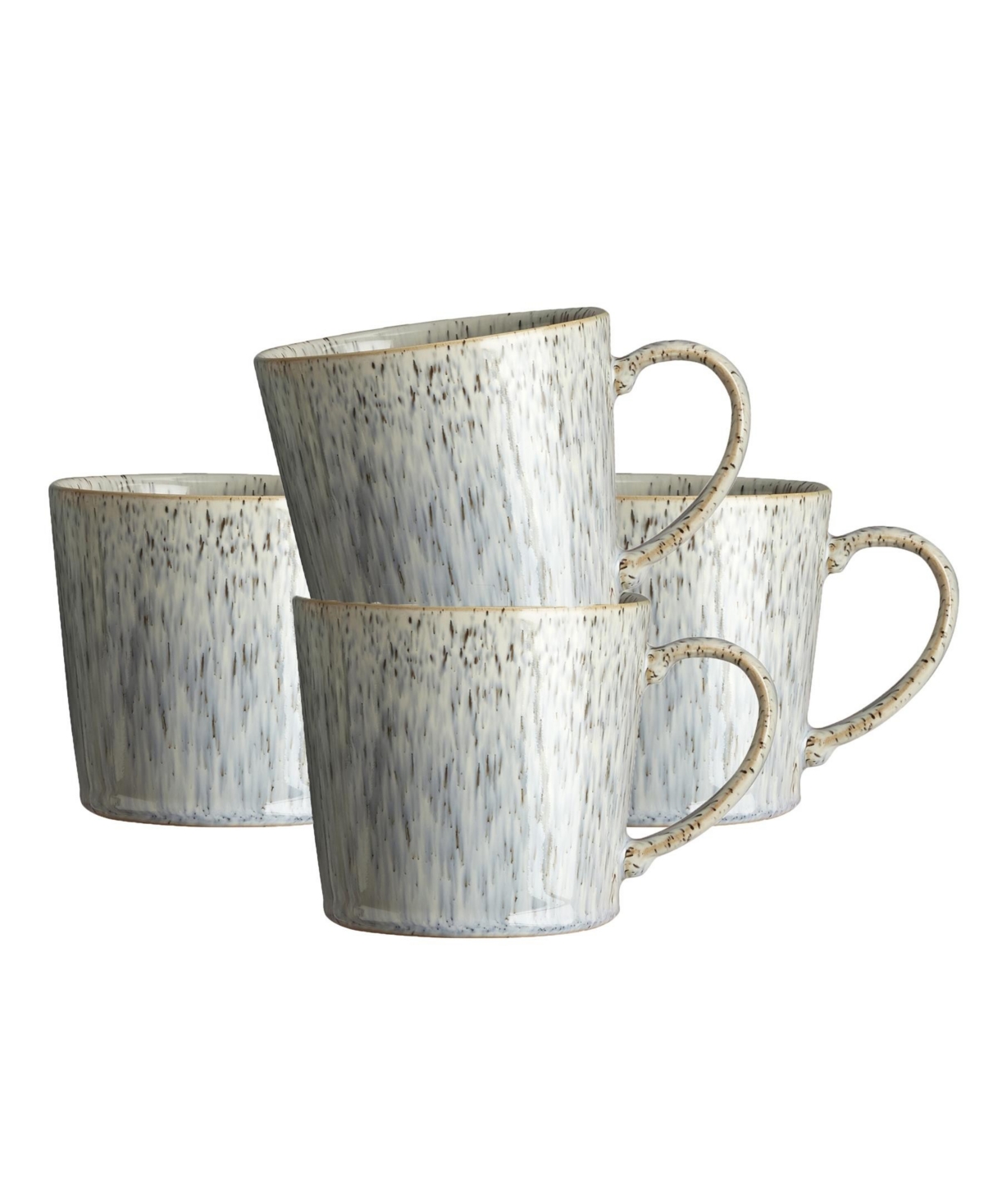 Click here for Denby Halo Speckle Mugs  Set of 4 - Black prices